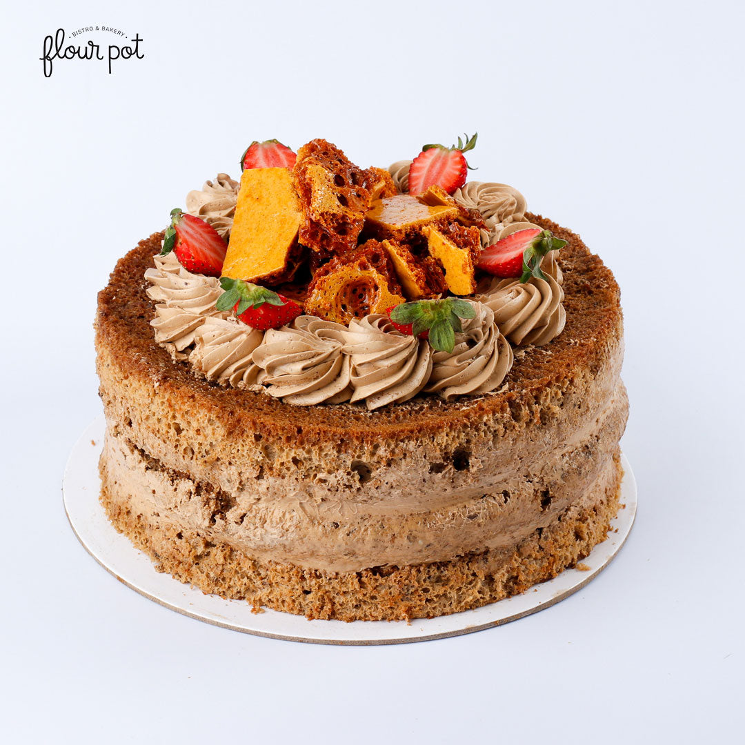 Amadeo Espresso Cake – Mocha & Honeycomb | Flour Pot PH